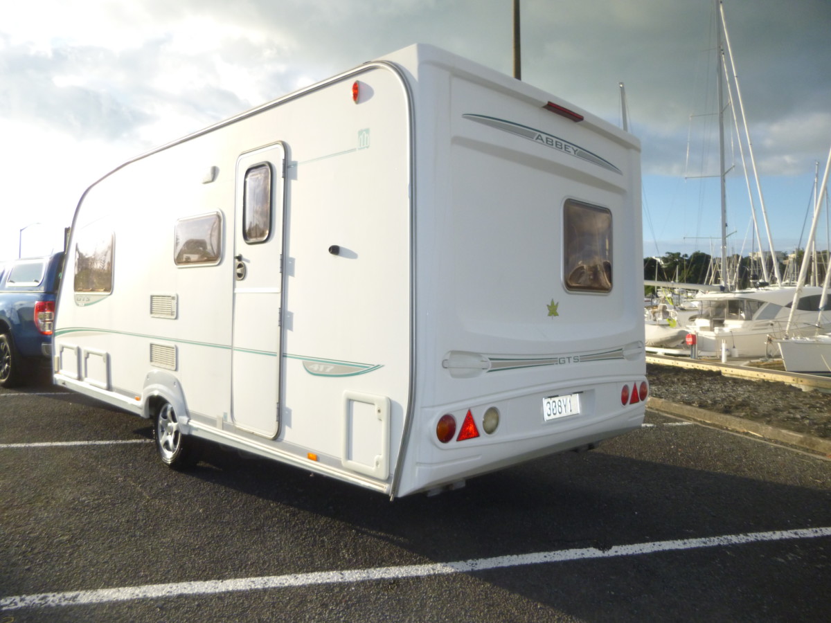SOLD. 2005 Abbey GTS Vogue 417 4 berth end washroom caravan $29995 ...